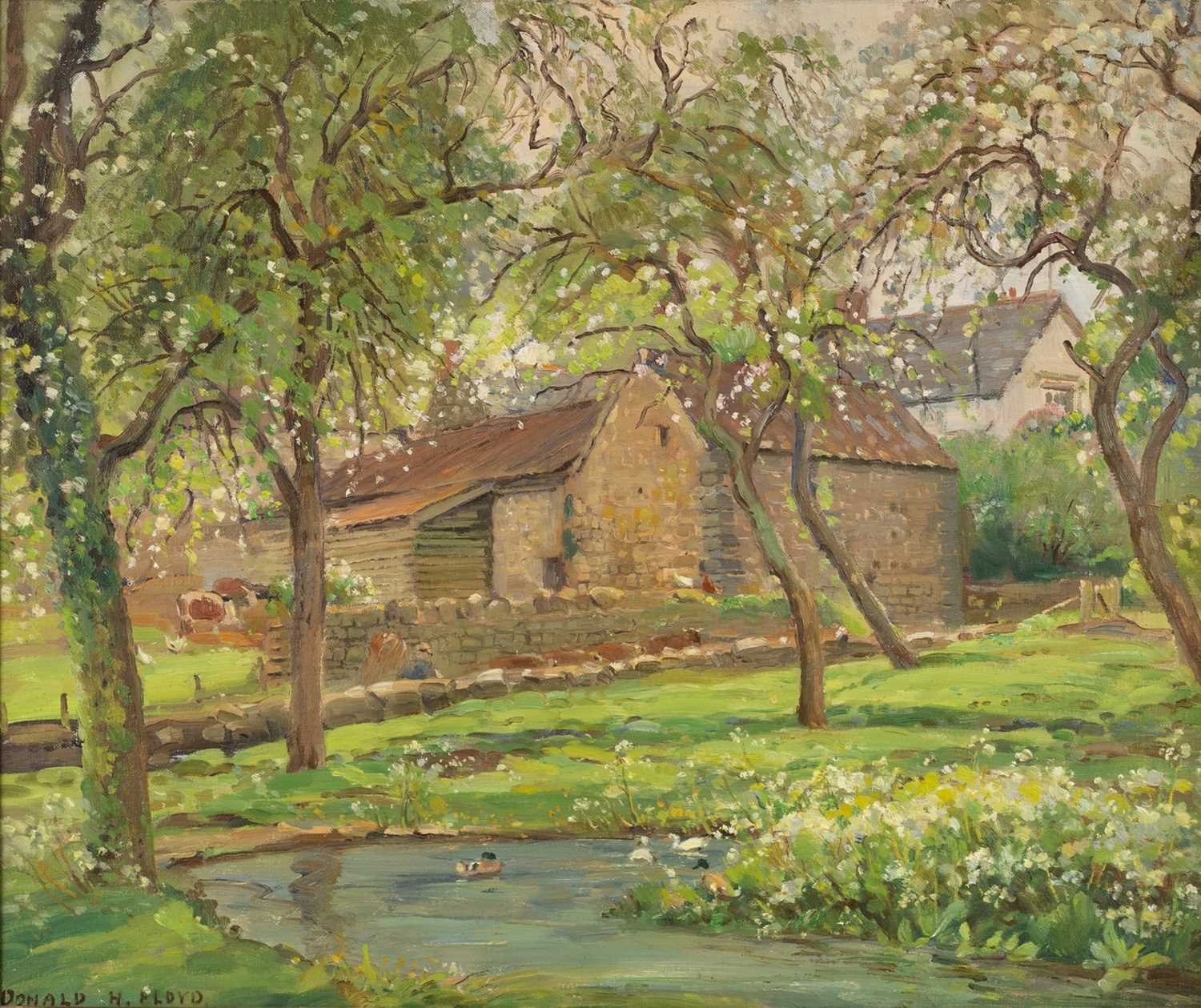 Lot 264 - Donald Floyd (British 1892-1965)/Spring