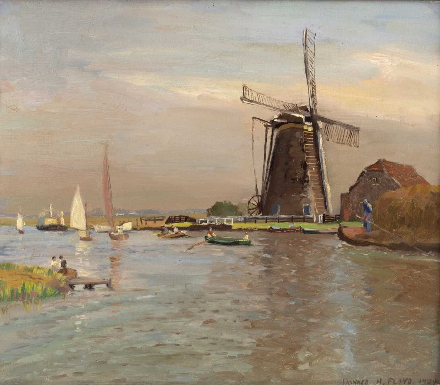 Lot 265 - Donald Floyd (British 1892-1965)/Norfolk