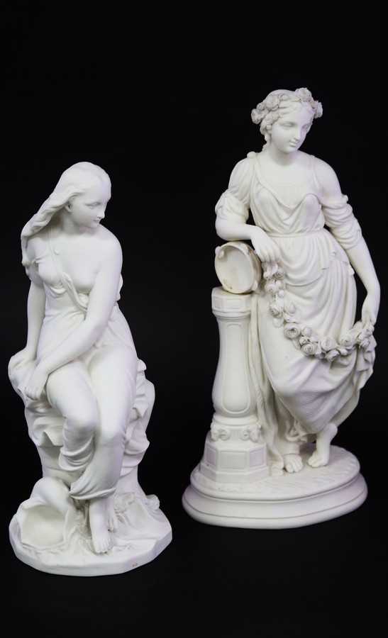 Lot 327 - A Minton parian figure, Miranda, modelled by