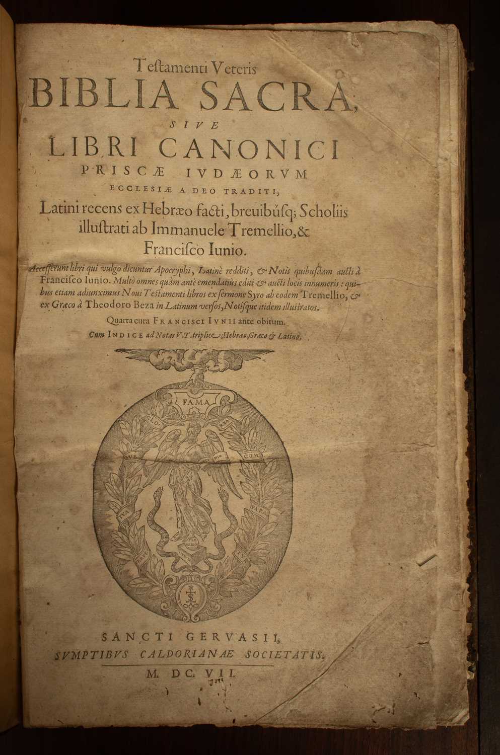 Lot 423 - [Bible in Latin] Biblia Sacra